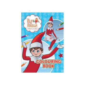 coloring book elf on the shelf